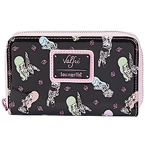 Loungefly Women's Valfre Tattoo Allover Print Zip-Around Wallet