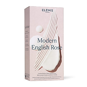ELEMIS Modern English Rose Body Duo | Luxurious Body Set Cleanses, Softens, & Conditions the Skin, 1 ct.