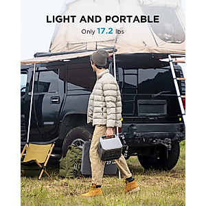 EF ECOFLOW Portable Power Station RIVER 2 Pro, 768Wh LiFePO4 Battery, 70 Min Fast Charging, 4X800W (X-Boost 1600W) AC Outlets, Solar Generator for Outdoor Camping/RVs/Home Use Black