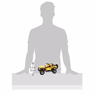 LEGO® Technic™ Jeep® Wrangler 42122; An Engaging Model Building Kit for Kids Who Love High-Performance Toy Vehicles