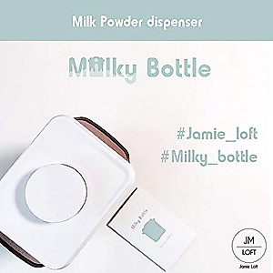 Milky Bottle Milk Powder Formula Dispenser Container with Scraper Airtight 600g 1700ml