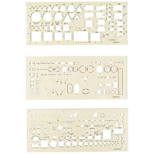 Koh-I-Noor- Set of 3 Electro Templates
