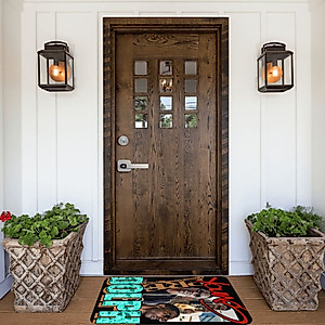 BeverlyJHoward Young Rapper Dolph Carpet Bedroom Living Room Floor Mat Anti-SlipHome Decoration Carpet 16x24in