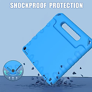 BMOUO Kids Case for Onn 10.1 Pro Tablet 2020 (Model:100003562),Shockproof Light Weight Convertible Handle Stand Kids Case for Onn 10.1 inch Pro Android Tablet 2020 (JUST for Onn 10.1 PRO),Blue