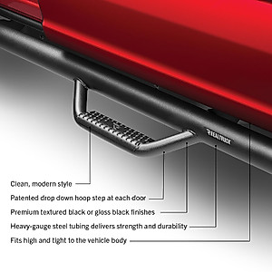 N-Fab Nerf Steps | Textured Black, Cab Length | F9984CC-TX | Fits 1999-2016 Ford F-250 / F-350 Super Duty Crew Cab All Beds, SRW / DRW Gas / Diesel