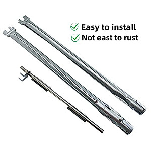 Firsgrill Professional Replacement for Weber Spirit I & II 200 Series Spirit E-210 E-220 Spirit S-210, S-220 Burner Flame Cooking Grills (Burners & Heat Plate)