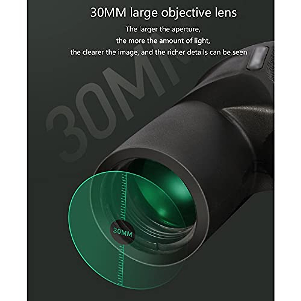 Bird Watching 7x30 Binoculars with Smartphone Adapter BAK4 Prism FMC Lens HD Binoculars for Bird Watching Hunting Traveling Telescope