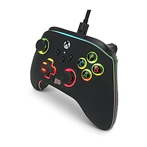 PowerA Spectra Infinity Enhanced Wired Controller for Xbox Series X|S, Gamepad, Wired Video Game Controller, Gaming Controller, Xbox One, Officially Licensed - Xbox Series X (Renewed)