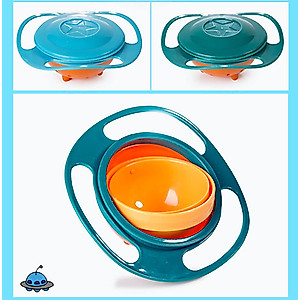 360 Spill Resistant Gyro Bowl with Lid…