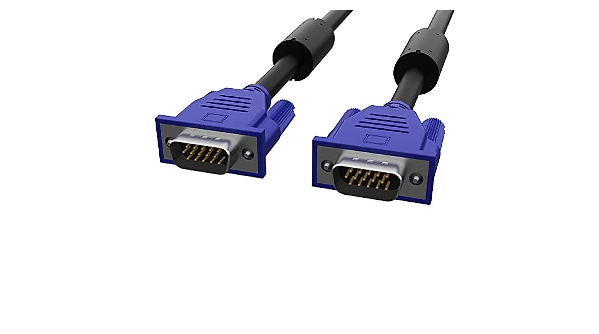 Kyper 6ft VGA Cable for Full HD 1080P Displays