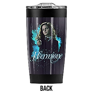 Logovision Harry Potter Hermione Ready Stainless Steel Tumbler 20 oz Coffee Travel Mug/Cup, Vacuum Insulated & Double Wall with Leakproof Sliding Lid | Great for Hot Drinks and Cold Beverages