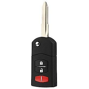 Key Fob fits Mazda 2 / Mazda 5 / CX-7 / CX-9 Flip Keyless Entry Remote (BGBX1T478SKE125-01)