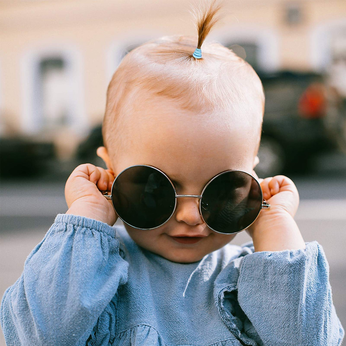 YEEPSYS Kids Hair Ties, 100 pcs Hair Elastic Bands for Toddler and Girls , Baby Multicolor Small Seamless Hair Bands Elastic Ponytail Holders (100 Pcs, Bright Multicolor)