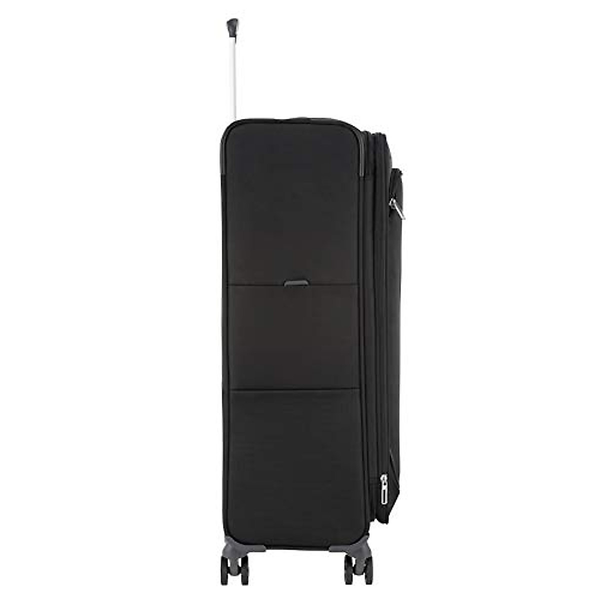 Samsonite Unisex Adults’ Luggage Suitcase, Black, Spinner L Expandable (78 cm-112.5 L)