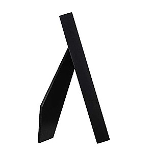 Malden International Designs Black Concept Wood Picture Frame, 5x5, Black