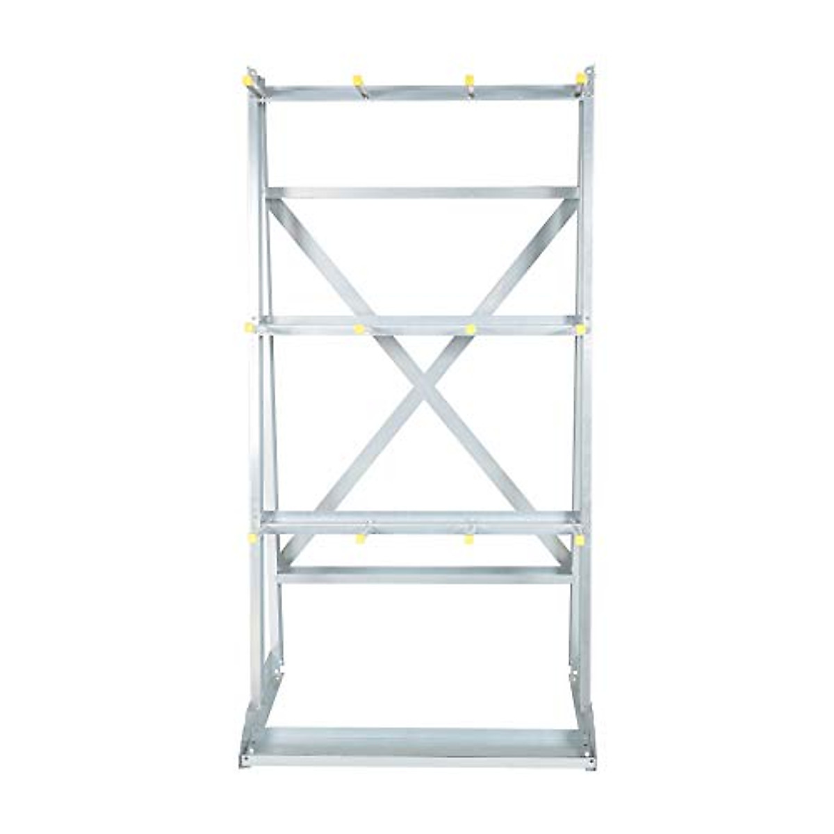 Vestil SR-V Floor Mounted Vertical Economical Material Rack, 37" Width, 72" Height, 24" Depth, 2000 lbs Capacity