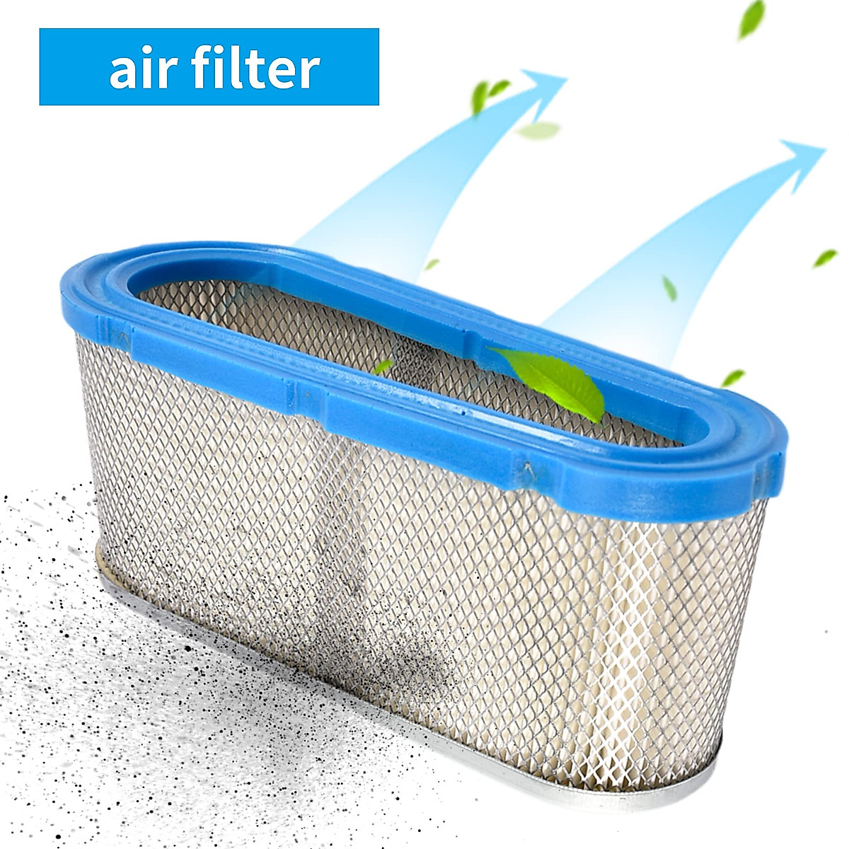 HIFROM 36356 36357 Air Filter Pre Filter Cleaner with Spark Plug Replacement for Tecumseh OHV110 OHV115 OHV120 OHV125 OHV130 OHV140 OHV150 OHV155 OHV165 OHV175 Lawn Mower Tune Up Kit