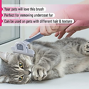 Mr. Pen- Pet Grooming Brush, Dog Brush for Shedding, Dog Shedding Brush, Dog Deshedding Brush, Deshedding Tool, Dog Deshedding Tool, Dog Undercoat Brush for Dogs, Dog Hair Brush Shedding