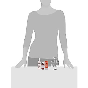 Moisture Rich Liquid Hair Color by Creme of Nature, C30 Red Hot Burgundy, with Shea Butter Conditioner, 1 Application