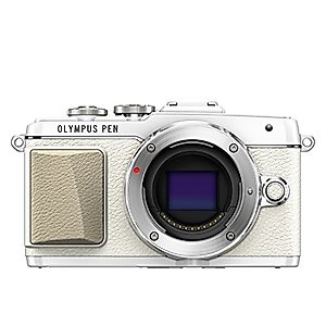 Olympus E-PL7 16MP Mirrorless Digital Camera with 3-Inch LCD (White) - International Version