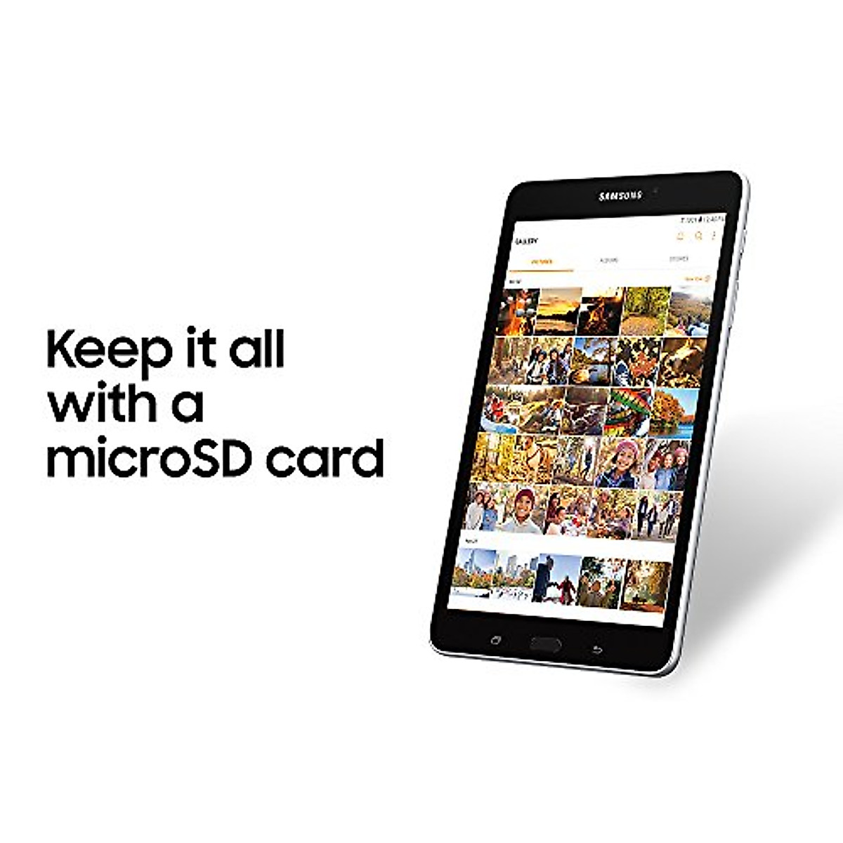 Samsung Galaxy Tab A 8" 32 GB Wifi Tablet (Silver) - SM-T380NZSEXAR