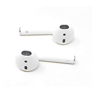 Apple MMEF2AM/A AirPods Wireless Bluetooth Headset for iPhones with iOS 10 or Later White - (Renewed)