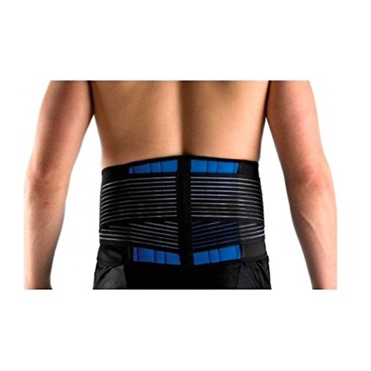 KL Happiness Deluxe Neoprene Double Pull Lumbar Lower Back Support Brace Exercise Belt Size 4XL (48-52”) We Have All Size S - 6XL