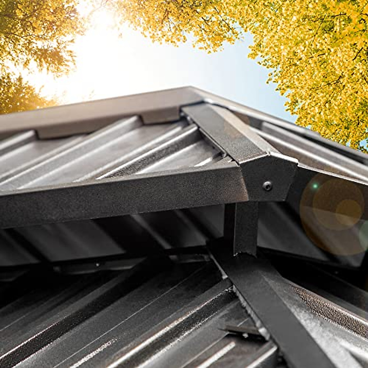 SUNSHINE VALLEY 10x12' Hardtop Gazebo Outdoor Aluminum Frame Gazebo with Netting and Curtain,Heavy-duty Sunshade Roof Blocking Rain,for Garden, Terrace,Patios,Lawns.