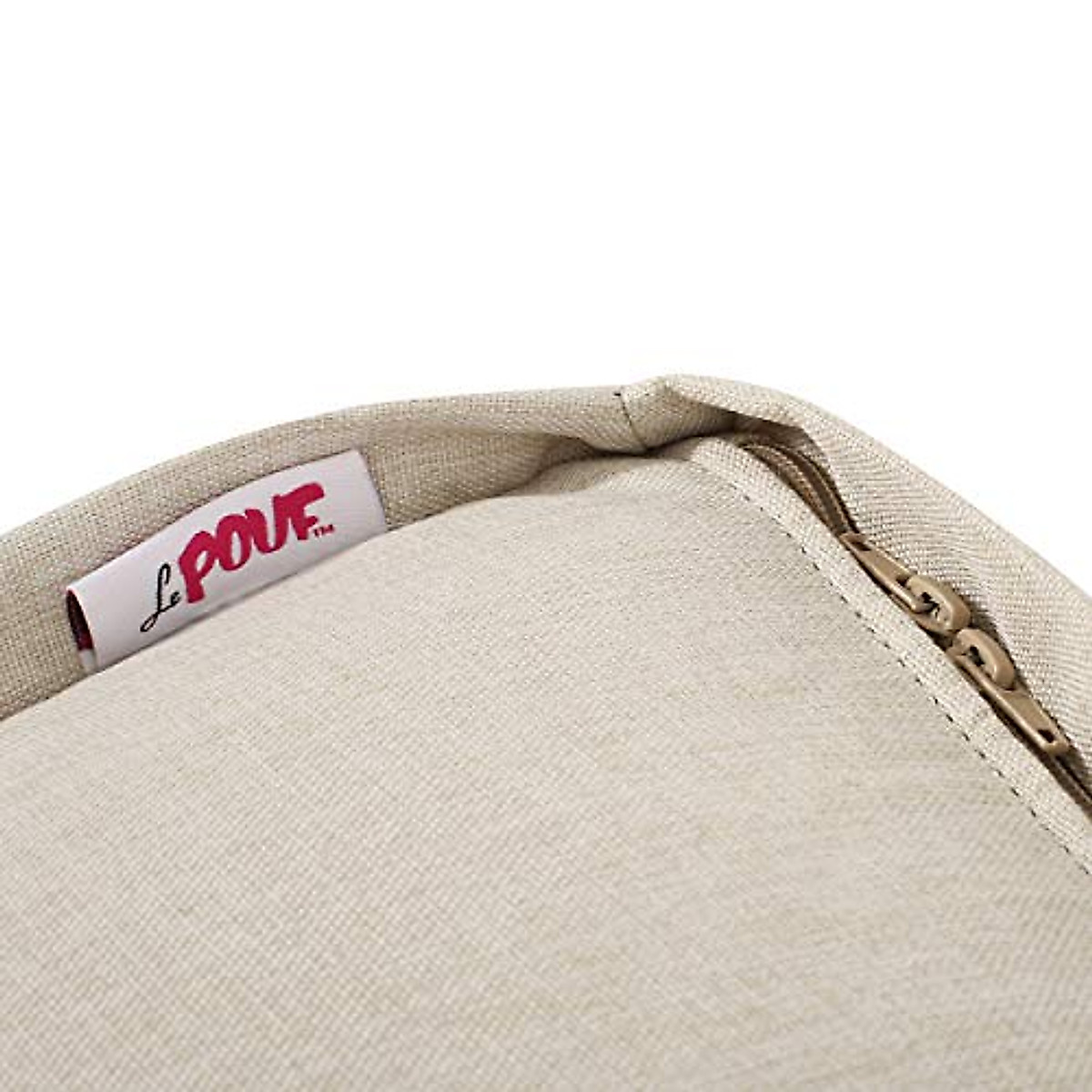 Christopher Knight Home Tattnall Contemporary Two Tone Fabric Cube Pouf, Teal, Beige