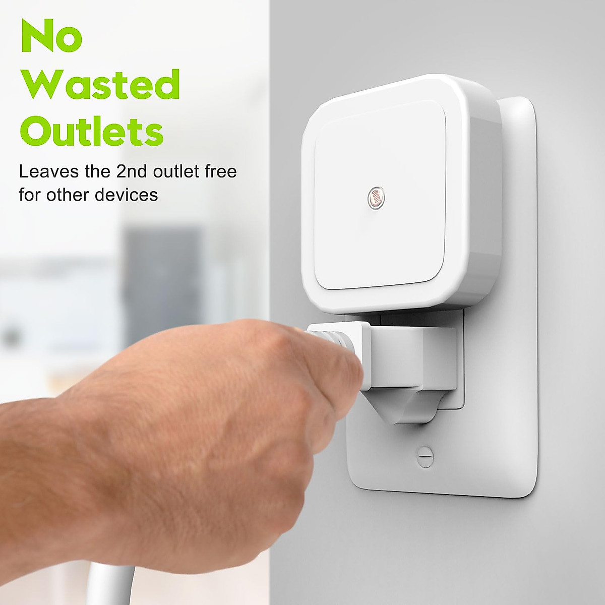 Sujeet Night Light, Night Lights Plug into Wall [4 Pack], Nightlight Led Night Light for Adults, Plug in Night Light for Adults Bedroom Cool White