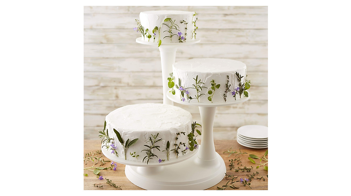 Wilton 3-Tier Cake Stand | White Dessert Display Holder
