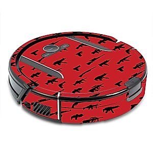MightySkins Skin Compatible with Shark Ion Robot R85 Vacuum - Guns | Protective, Durable, and Unique Vinyl Decal wrap Cover | Easy to Apply, Remove, and Change Styles | Made in The USA