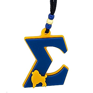 Desert Cactus Sigma Gamma Rho #MED-A Acrylic Greek Symbol Medallion 16 Inch Long Tiki Necklace