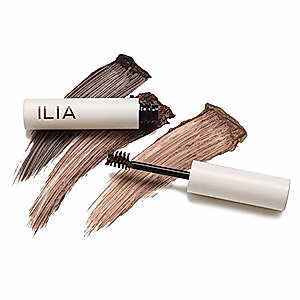 ILIA - Essential Brow Gel | Cruelty-Free, Vegan, Clean Beauty (Dark Brown)