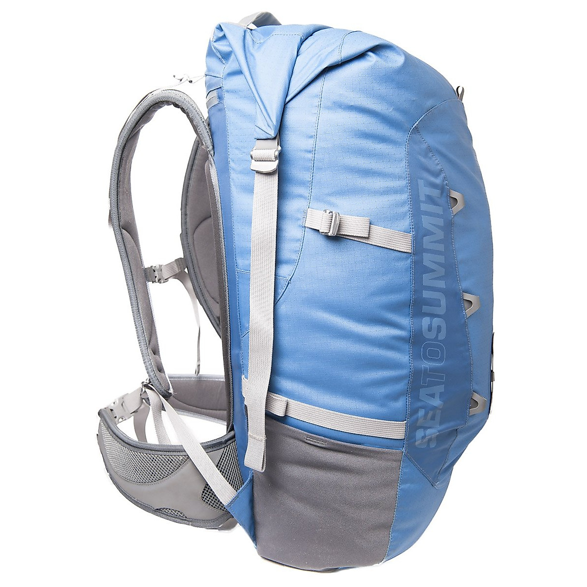 Sea to Summit Flow Drypack 35-Liter Daypack for Skiing and Hiking, Royal Blue