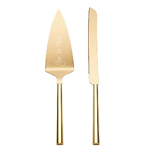 Kate Spade New York Ks 2Pc Dessert Servers, 1.45, Metallic