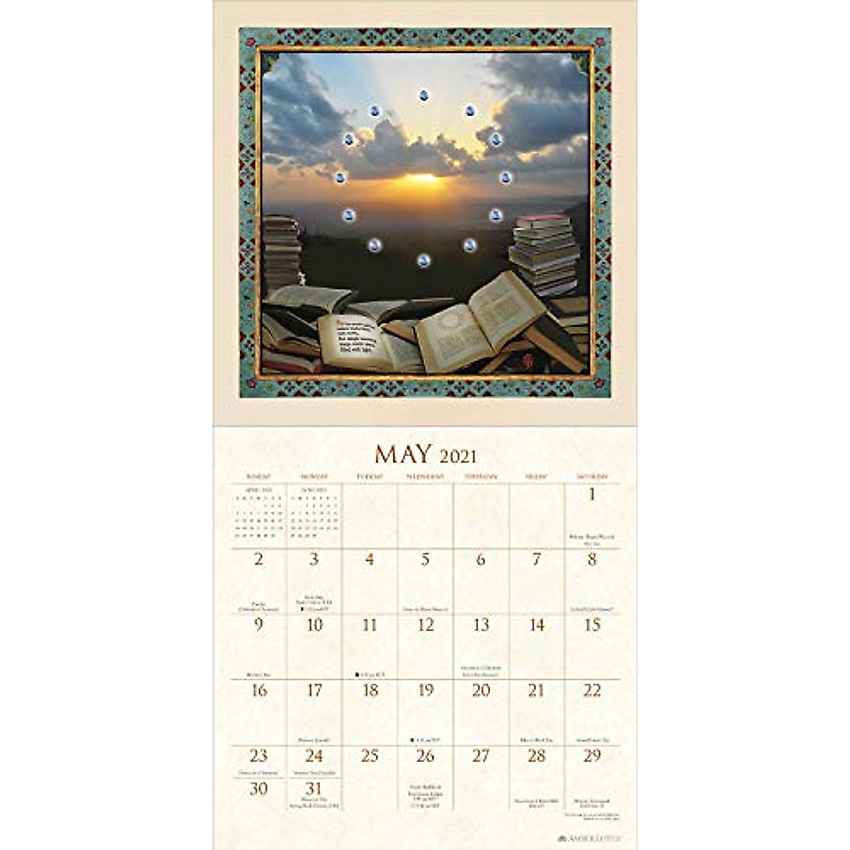 The Illuminated Rumi 2021 Calendar
