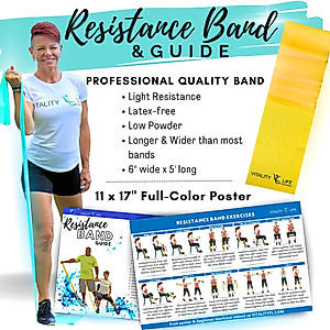 STRENGTHENING EXERCISES FOR SENIORS DVD + Poster + Resistance Band. Renew - Strength - Stamina. DVD Exercise for Seniors and Beginners. Resistance Band Workouts for Seniors. Exercise Seniors DVD.