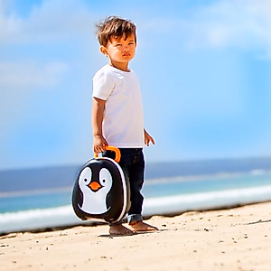My Carry Potty - Penguin Travel Potty, Award-Winning Portable Toddler Toilet Seat for Kids to Take Everywhere