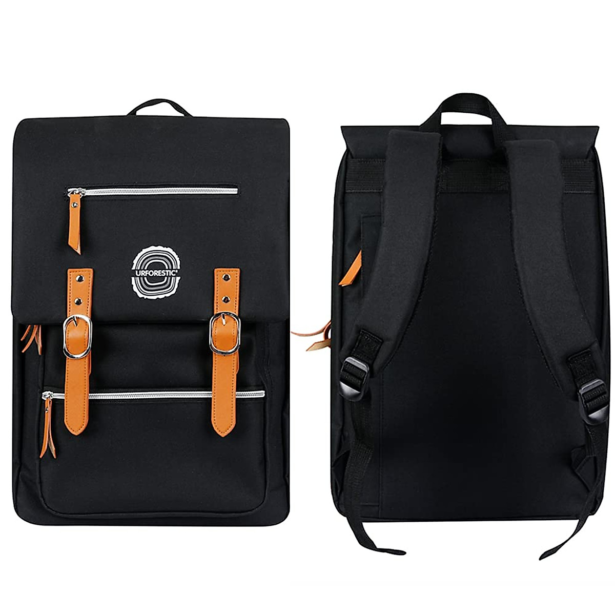 URFORESTIC Chef Knife Backpack Knife Bag with 36 Pockets for Kitchen Knives Tools,Knife Backpack For Chefs Students (Black)