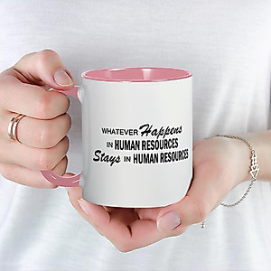 CafePress Whatever Happens Human Resources Mug Ceramic Coffee Mug, Tea Cup 11 oz