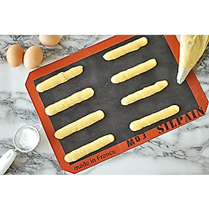 Silpat The Original Silpain Premium Non-Stick Silicone Baking Mat for Bread, 11-5/8 x 16-1/2
