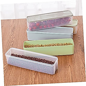 Angoily Containers for Fridge Flour Container Containers for Fridge Airtight Food Containers Food Storage Canisters Food Sealed Container Noodle Container Plastic Storage Containers