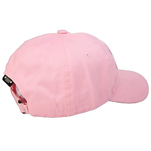 Jeep Premium Chino Twill Unstructured Embroidered Patch Hat for Women | Cap for Girls Pink