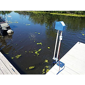 Scott Aerator: Aquasweep with Oscillator | Dock Mount | Muck Blaster | 1Horse Power, 115V | Made in USA | 5-Year Warranty (50ft Cord)