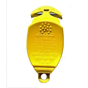 CrewSafe Two in One Bag Opener and Cutter Pro 6 pack Bag Opener, Multi- Use Tool