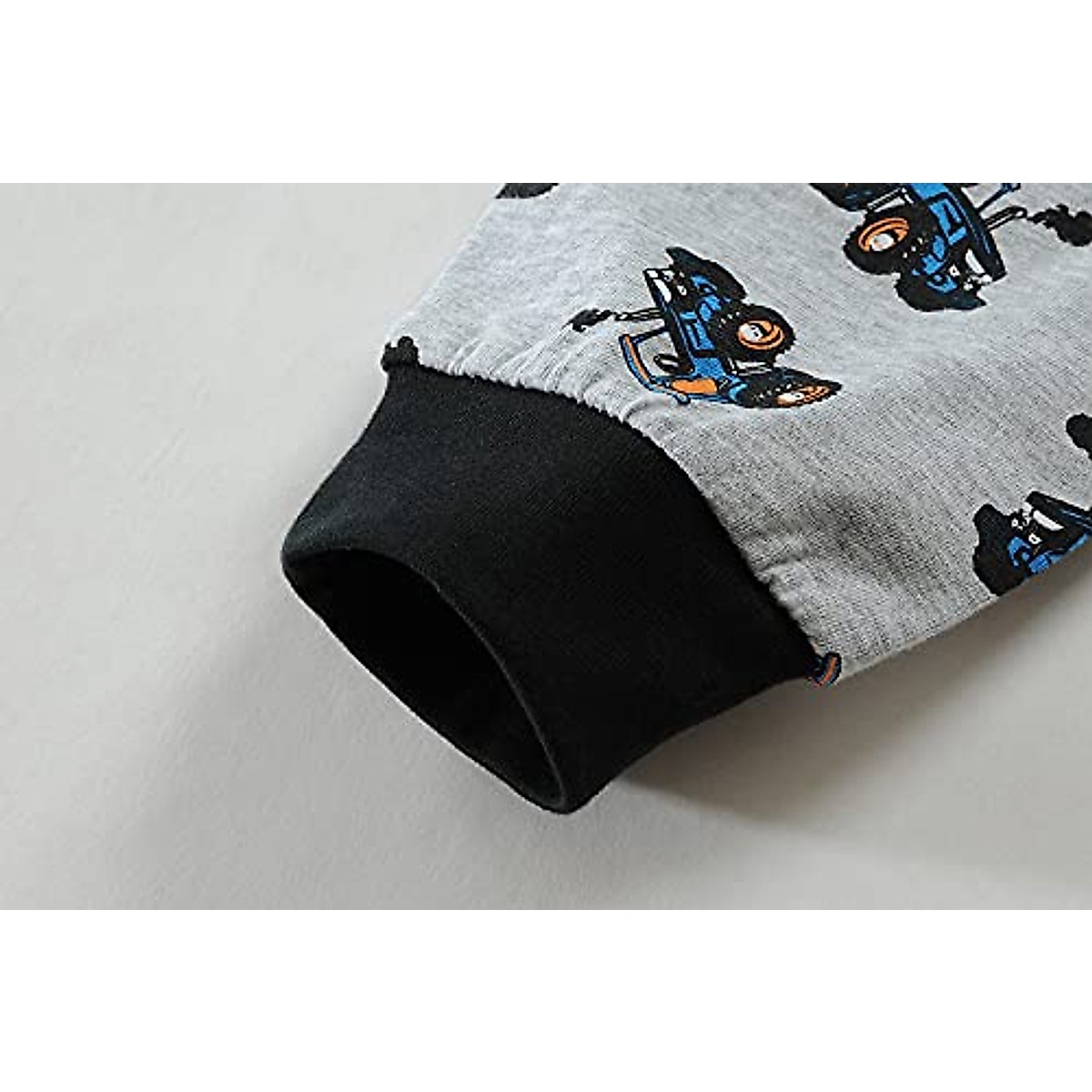 Little Hand Toddler Boys Pajamas Tractor Pjs Set Fall Winter Jammies Kids Pjs Boy Clothes Sets 5t