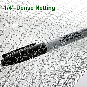 GiftExpress 15 Gallon Gopher and Vole Wire Speed Baskets, Plant Root Protector Gopher Baskets for Pests Repellent, Anti Gopher Baskets (4)