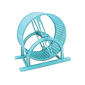 Nicedea Quiet Hamster Exercise Wheel, Silent Spinner Running Wheel for Hamsters, Gerbils, Mice, Small Pet Blue