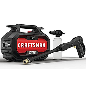CRAFTSMAN Electric Pressure Washer, Cold Water, 1700-PSI, 1.2-GPM, Corded (CMEPW1700)